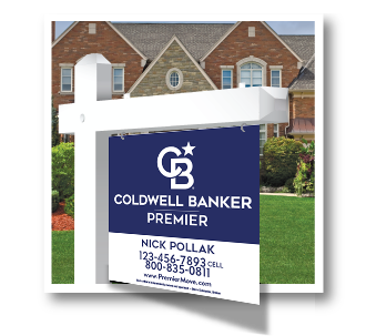 Coldwell Banker Premier Signs - Open House Signs - Name Riders ...