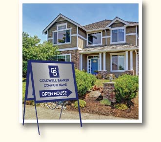 Coldwell Banker Realty Signs - Open House Signs - Name Riders - Feather ...