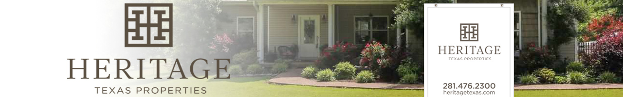 Open House Signs for Heritage Texas Properties | Dee Sign®