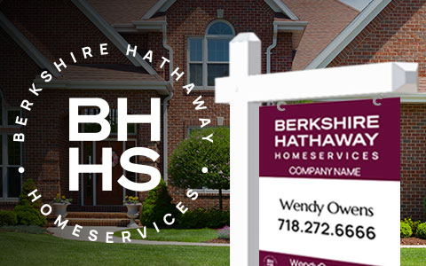 Berkshire Hathaway HomeServices Signs - Open House Signs - Name Riders ...