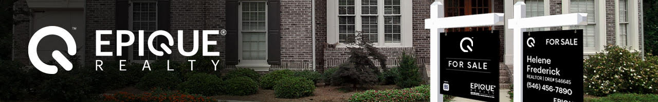 Epique Realty Signs - Open House Signs - Name Riders - Feather Flags ...