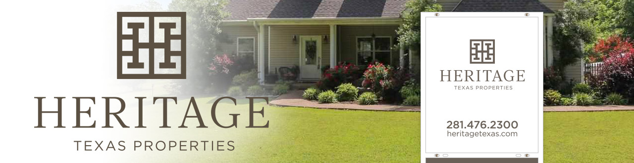 Heritage Texas Properties Real Estate Signs | Dee Sign®