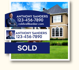 Coldwell Banker Realty Signs - Open House Signs - Name Riders - Feather ...