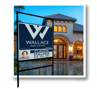 Wallace Real Estate Signs - Open House Signs - Name Riders - Feather ...