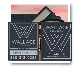 Wallace Real Estate Signs - Open House Signs - Name Riders - Feather ...