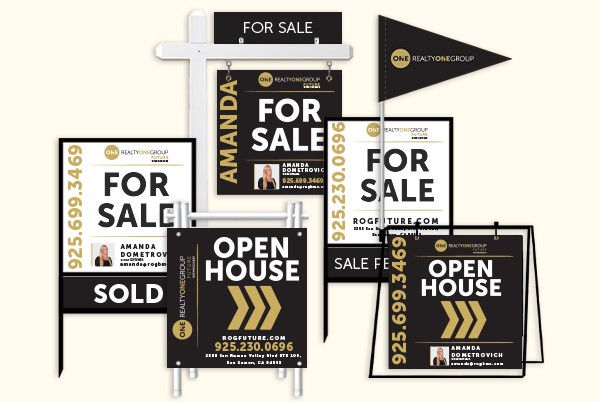 Realty ONE Group Future Signs - Open House Signs - Name Riders ...
