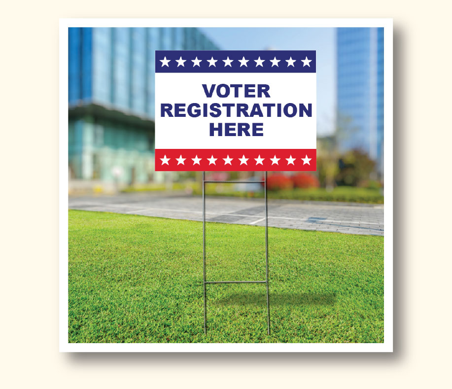 Authentic Election Day Yard Signs for Sale | Dee Sign | Dee Sign®