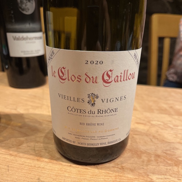 Le Clos du Caillou / Domaine du Caillou Cuvée Unique Vieilles Vignes ...