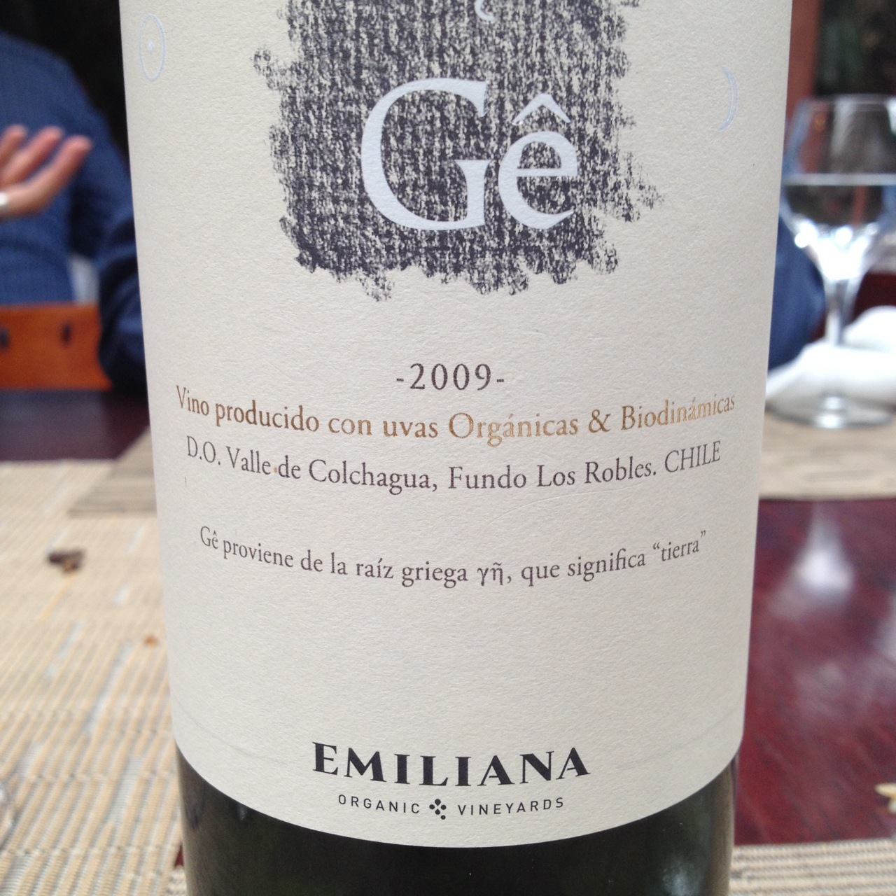 Emiliana Organic Vineyards Gê Valle de Colchagua Red Blend