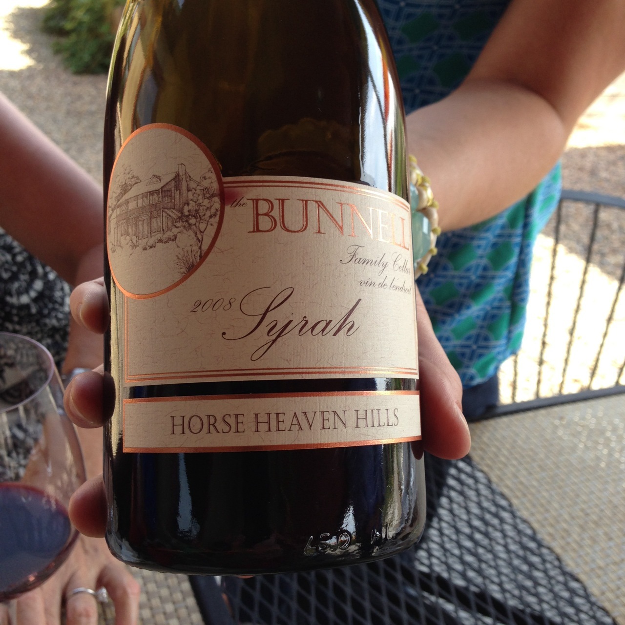 The Bunnell Family Cellars Horse Heaven Hills Syrah