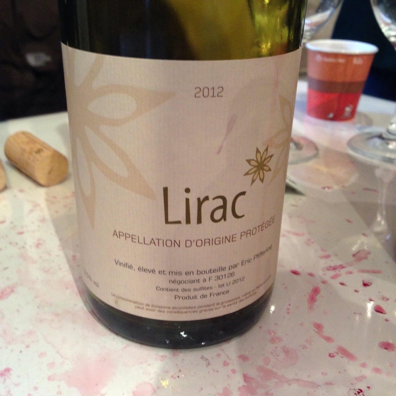 Eric Pfifferling (Domaine de l'Anglore) Lirac Red Blend