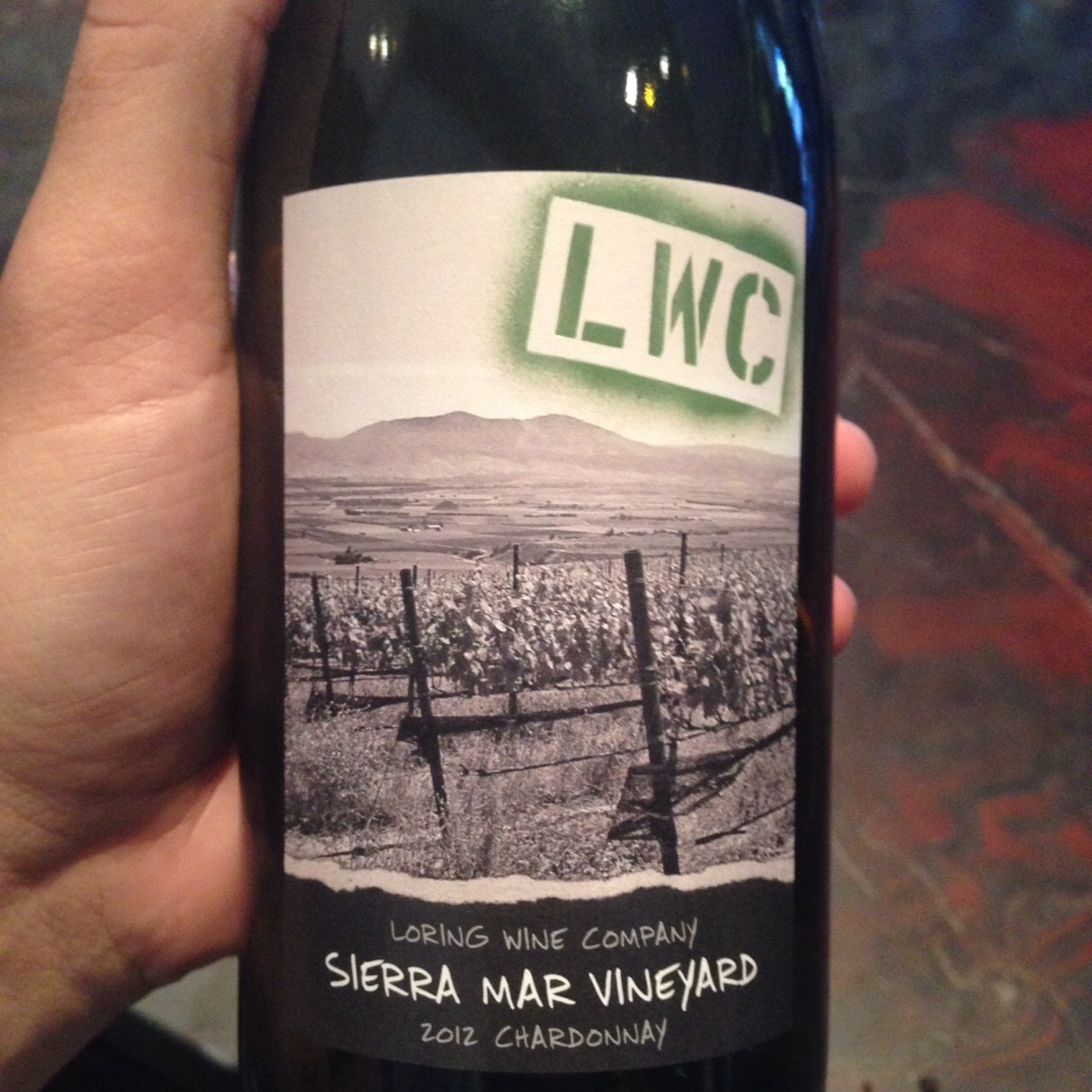 Loring Wine Company Sierra Mar Vineyard Chardonnay