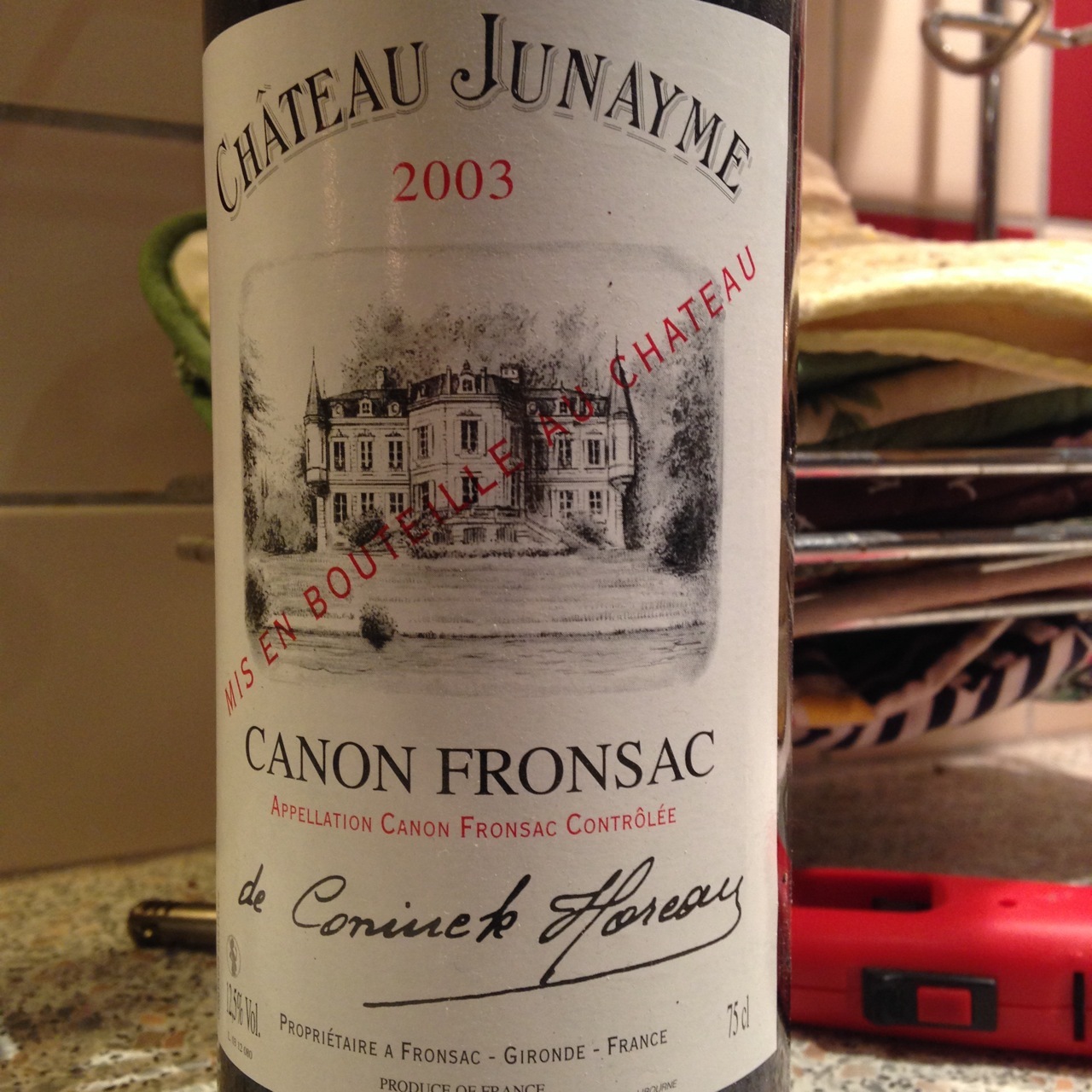Château Junayme Canon Fronsac Red Bordeaux Blend