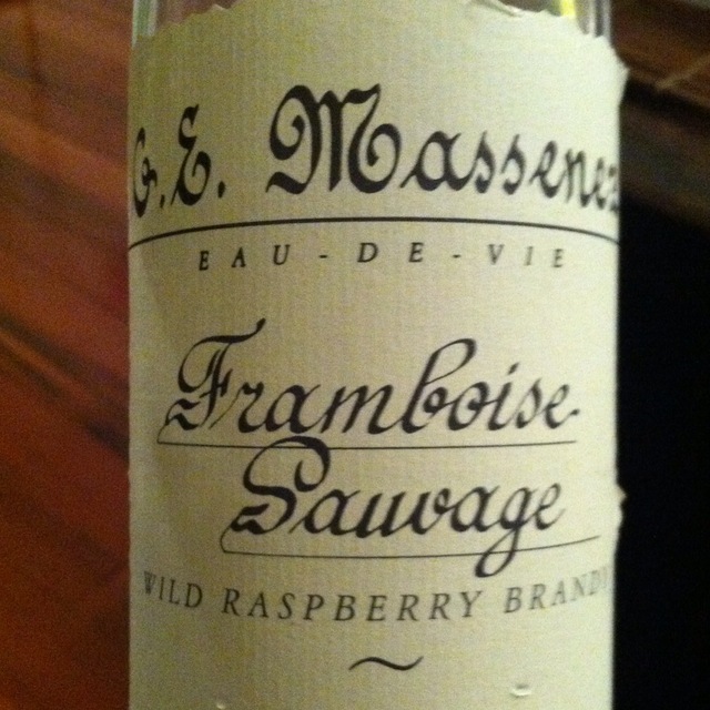 G.E. Massenez Framboise Sauvage Eau de Vie Raspberry Brandy NV ...