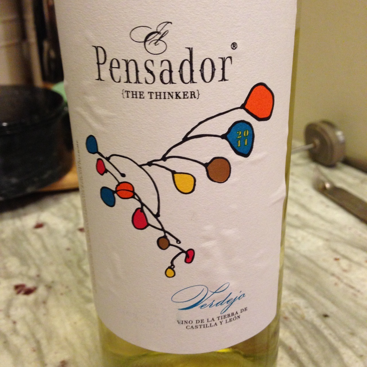 El Pensador Vino de la Tierra de Castilla y León Verdejo