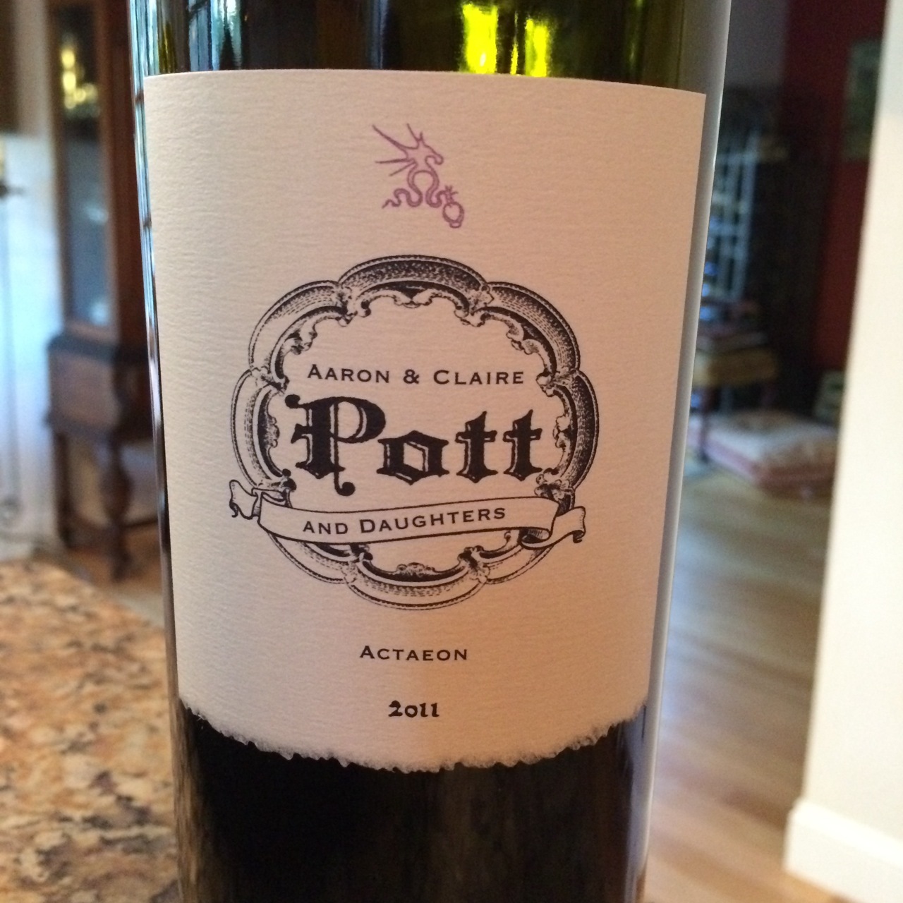 Pott Wines (Aaron & Claire Pott and Daughters) Actaeon Quixote Vineyard ...