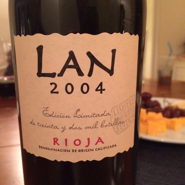 Bodegas LAN Lan Edición Limitada Rioja Tempranillo 2004 – Cellaraiders