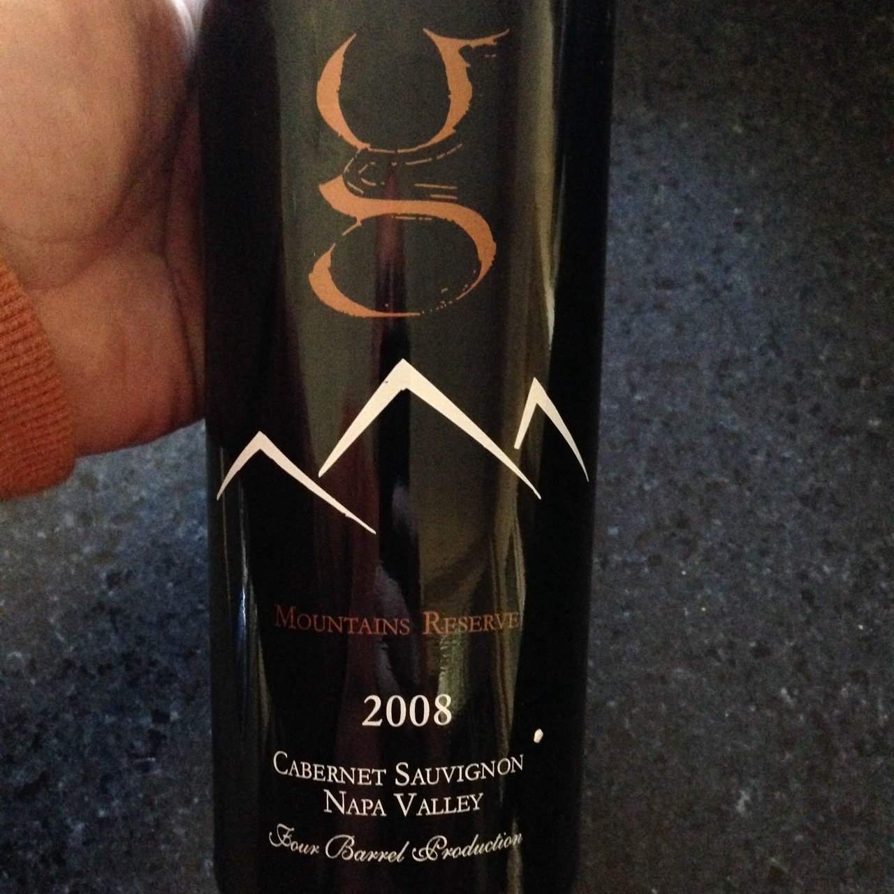 g Wine Cellars Mountains Reserve Cabernet Sauvignon