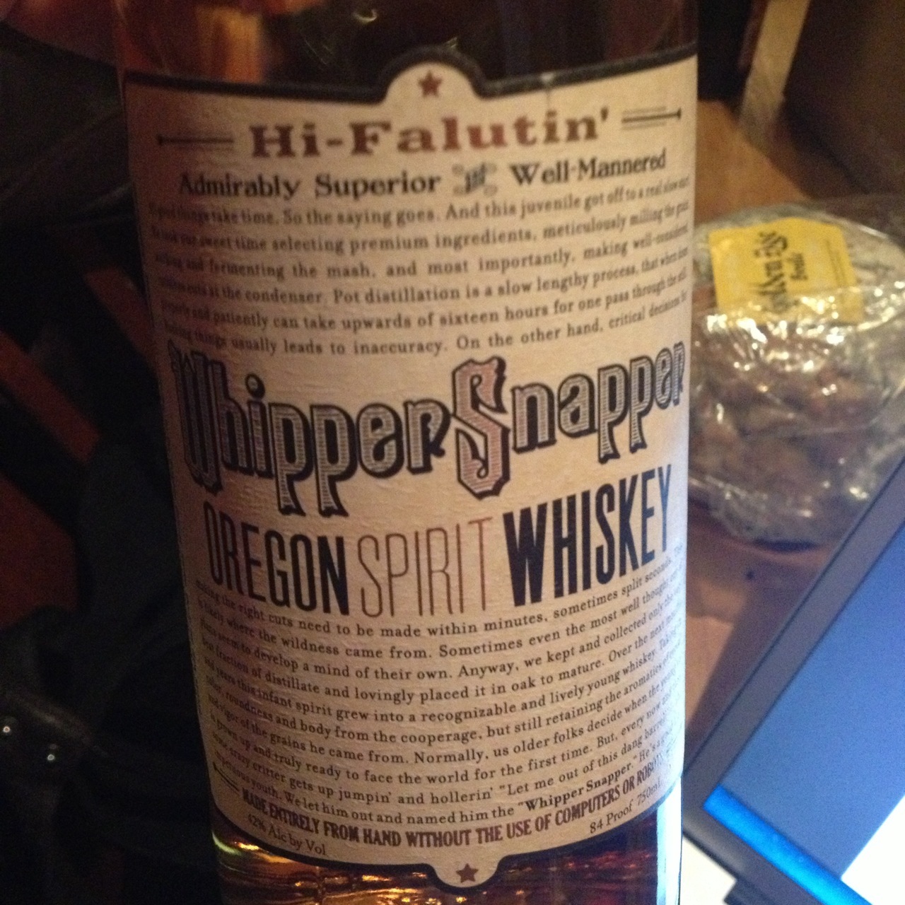 Ransom Whipper Snapper Oregon Spirit Whiskey