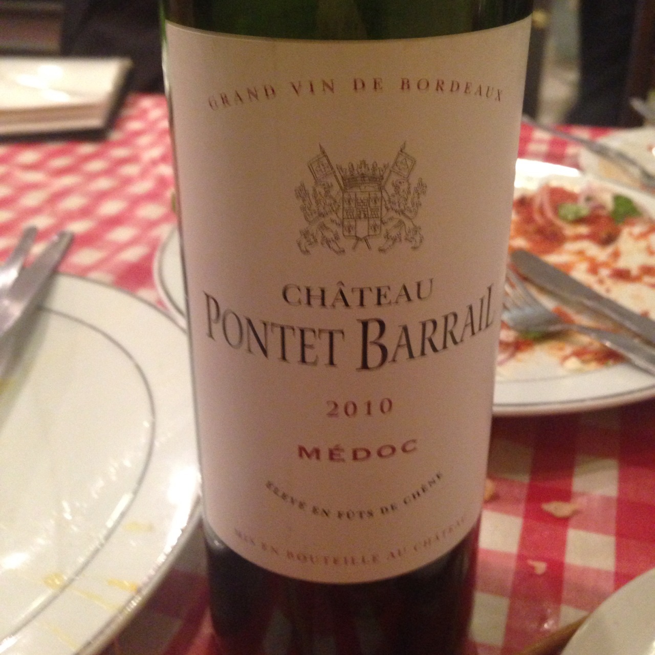 Château Pontet Barrail Médoc Red Bordeaux Blend