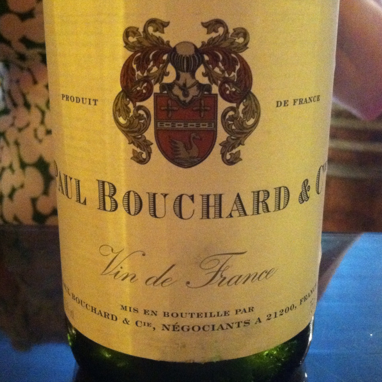 Paul Bouchard & Cie. Vin de France Blanc