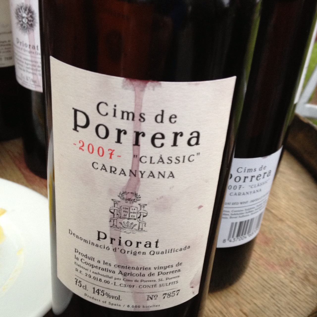 Cims de Porrera Classic Priorat Carignane Blend