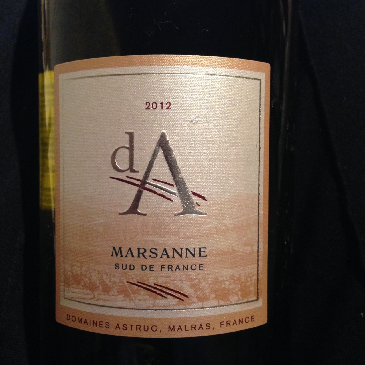Domaines Astruc Sud de France Marsanne