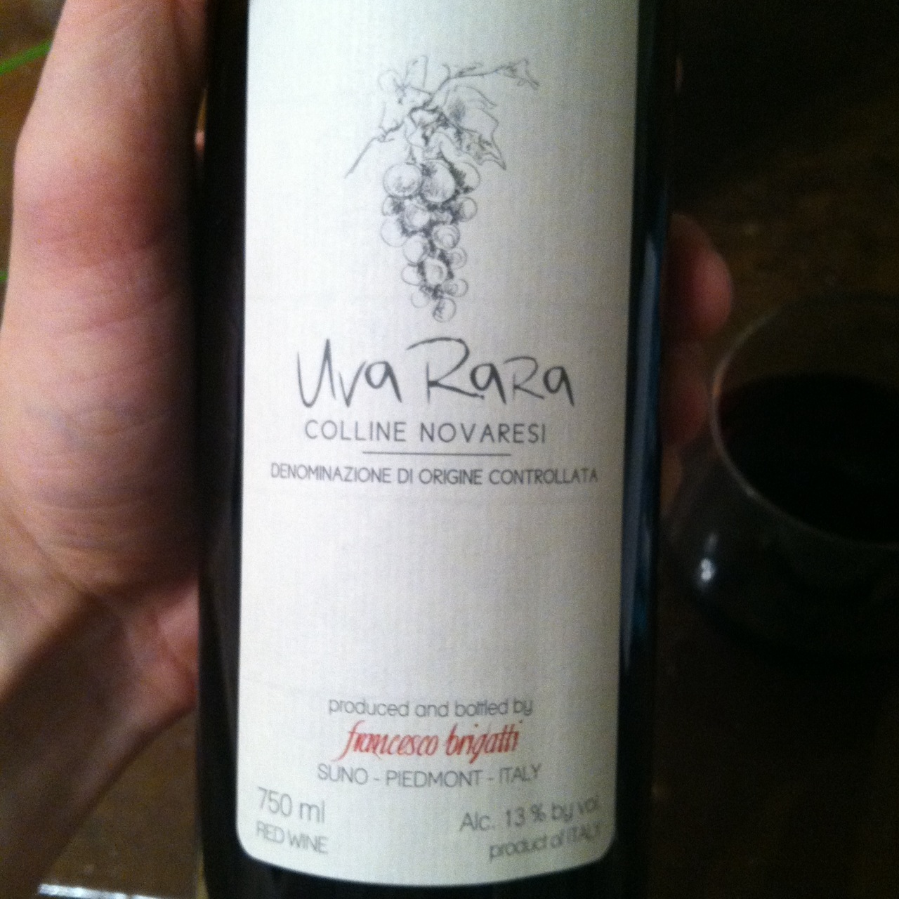 Francesco Brigatti Colline Novaresi Uva Rara