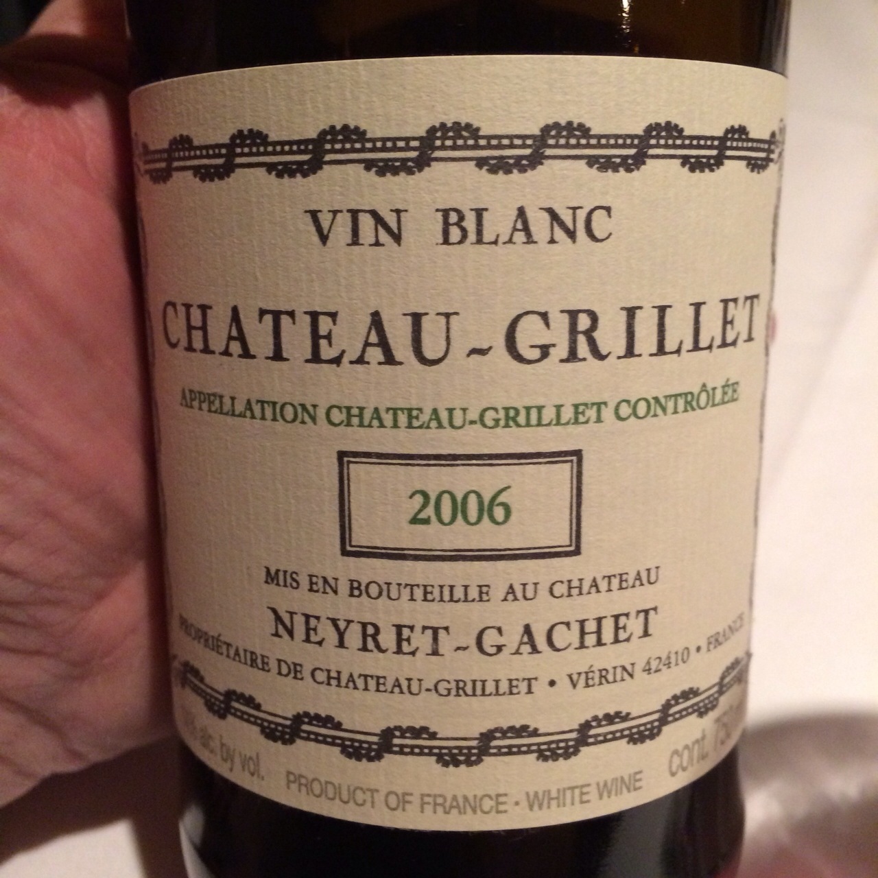 Château-Grillet (Neyret-Gachet) Viognier