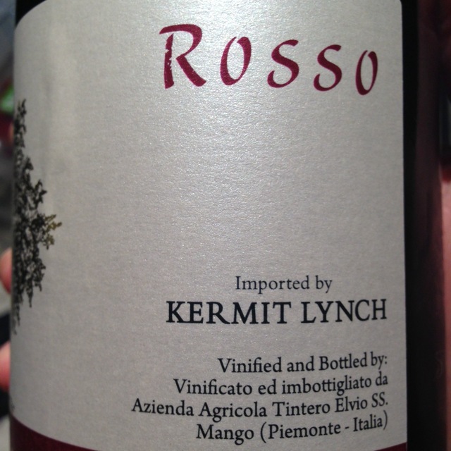 Cantine Elvio Tintero Rosso Piedmont Nebbiolo Blend NV – Manhattan Wine ...