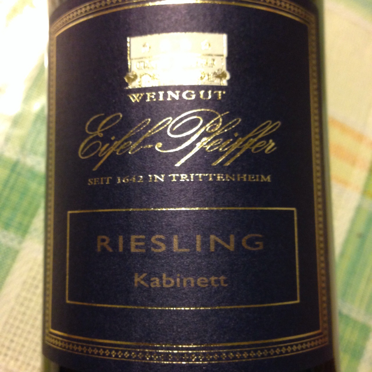 Weingut Eifel Pfeiffer Mosel - Saar - Ruwer Kabinett Riesling
