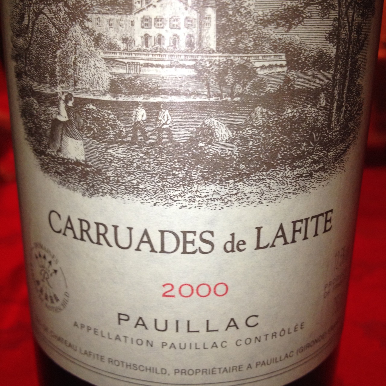Château Lafite Rothschild Carruades de Lafite Pauillac Red Bordeaux Blend