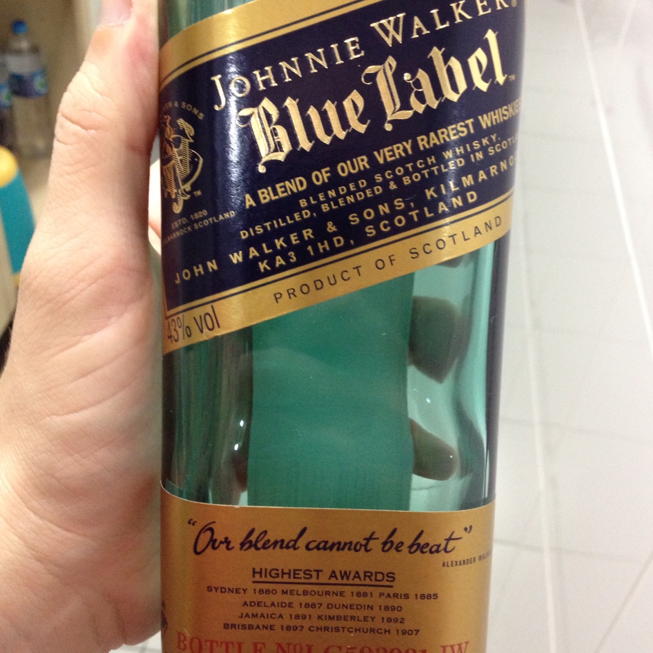 Johnnie Walker Blue Label Mini Blended Scotch Whisky