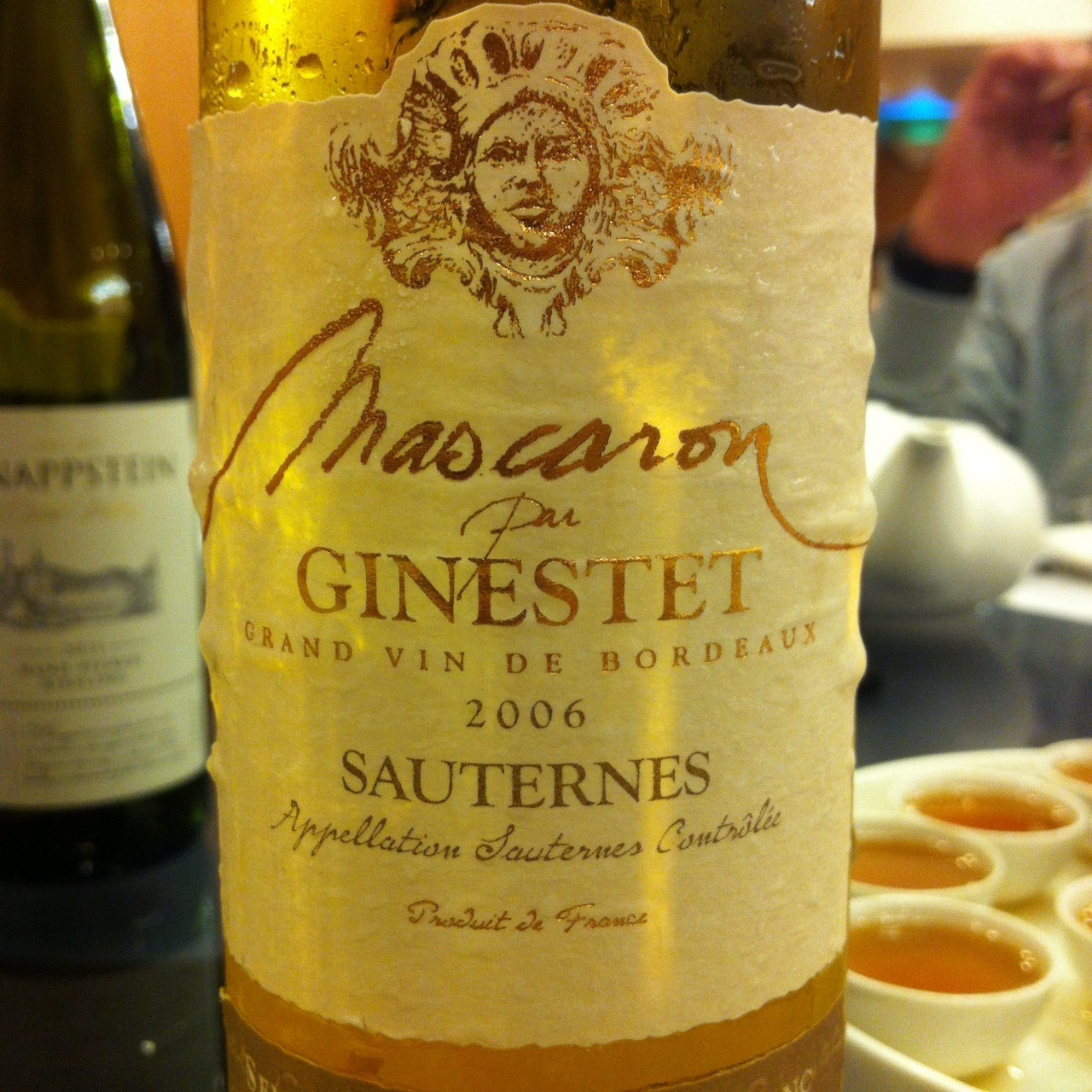 Ginestet Mascaron par Ginestet Sauternes Sémillon Sauvignon Blanc