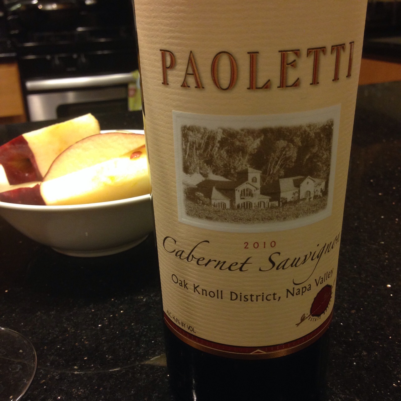 Paoletti Estates Winery Oak Knoll District Cabernet Sauvignon