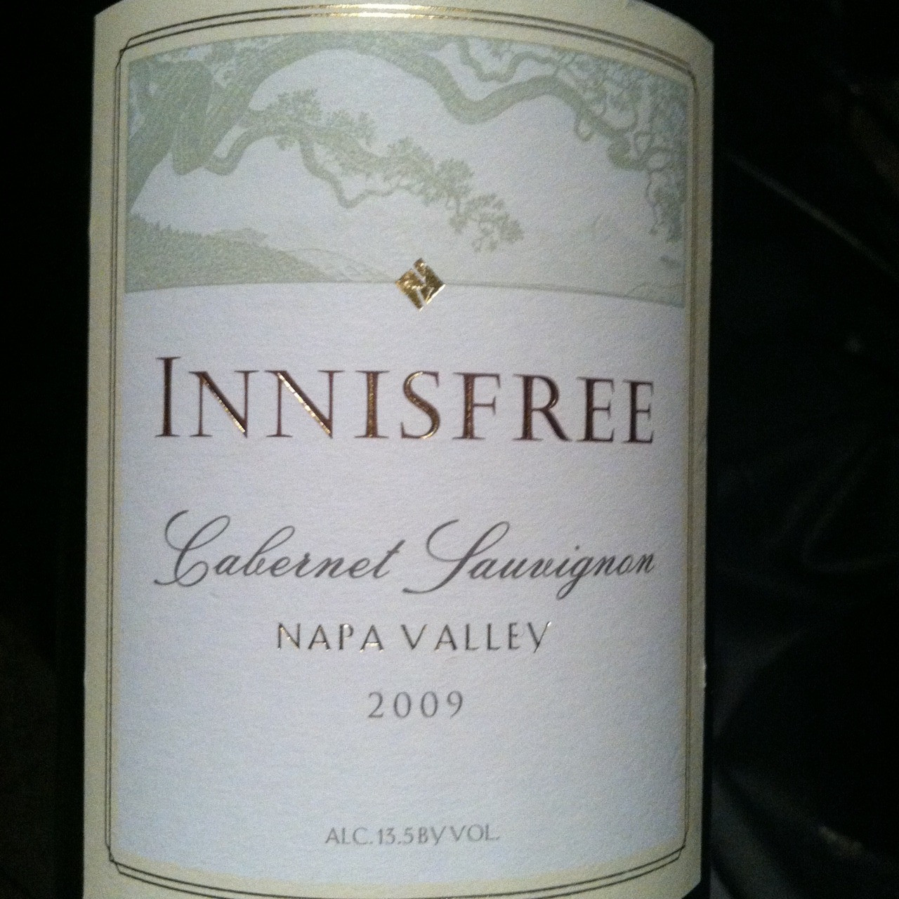 Joseph Phelps Vineyards Innisfree Napa Valley Cabernet Sauvignon