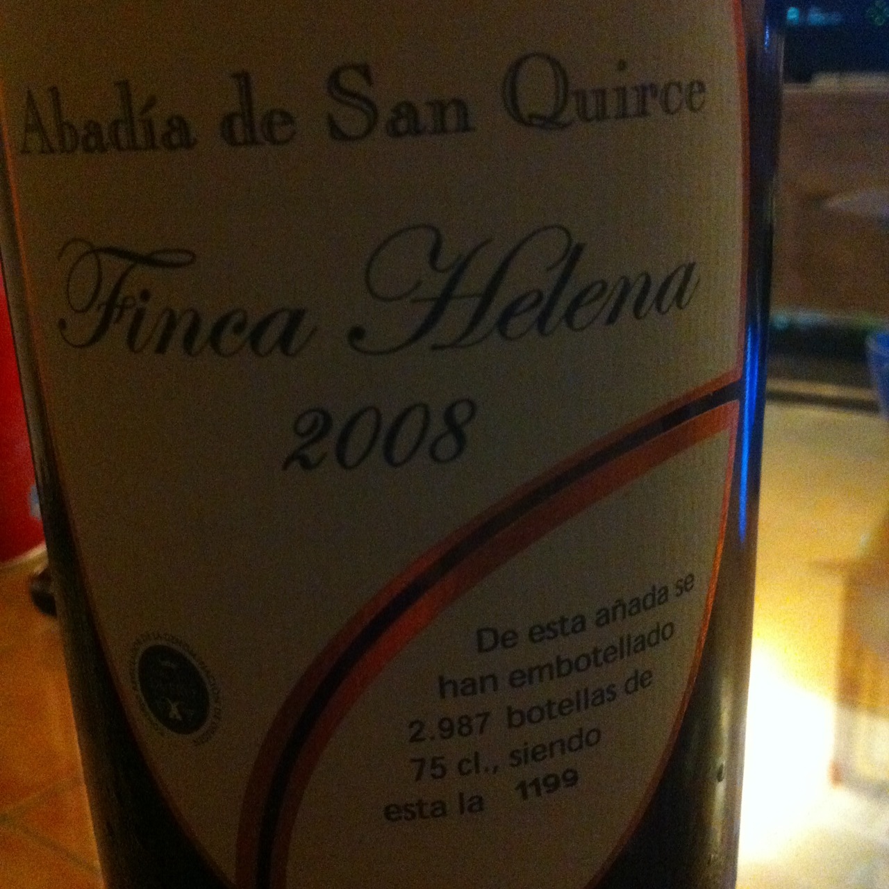 Bodegas Imperiales Abadia de San Quirce Finca Helena Ribera del Duero ...