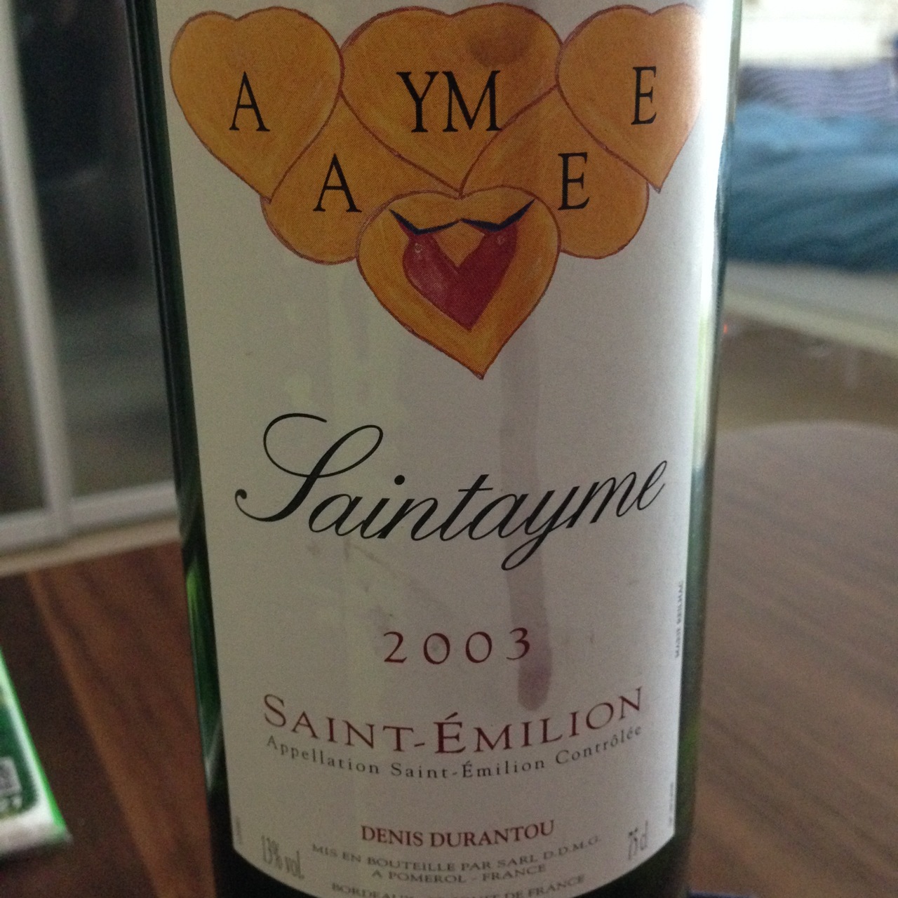 Saintayme St. Émilion Red Bordeaux Blend
