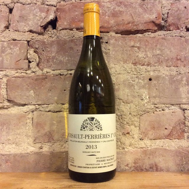 Pierre Matrot Meursault-Perriéres 1er Cru Chardonnay 2013 – Eastside ...