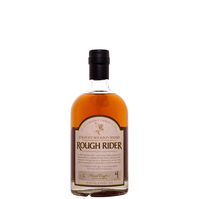 Long Island Spirits Rough Rider Double Casked Straight Bourbon Whiskey ...