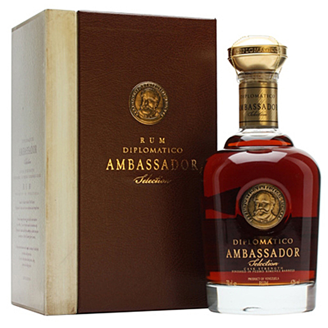 Ron Diplomático Ambassador Selection Cask Strength Rum NV – Wally's ...