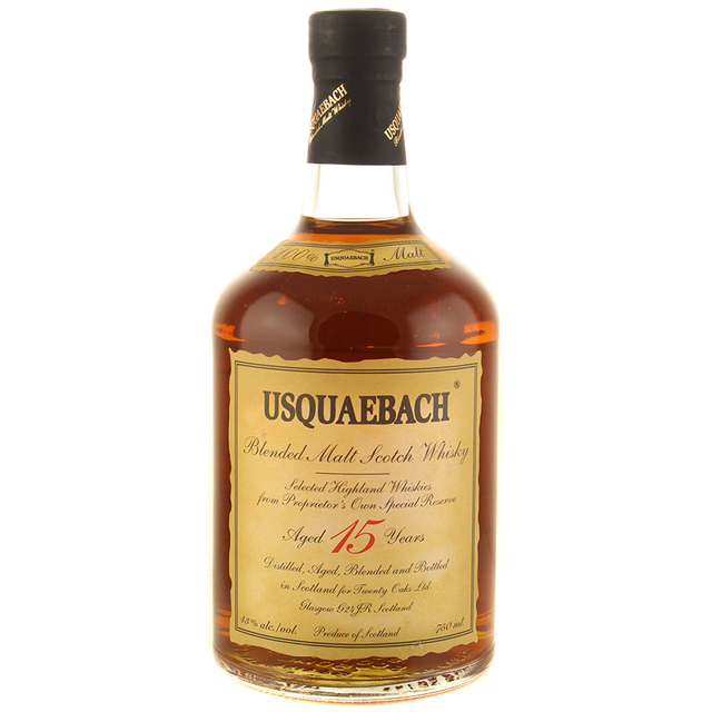 Usquaebach 15 Years Blended Malt Scotch Whisky NV – Wally's Wine & Spirits