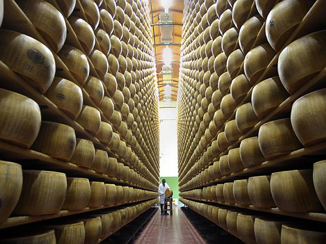 Credito Emiliano Bank of Italy Takes Cheese as Collateral for Loans ...