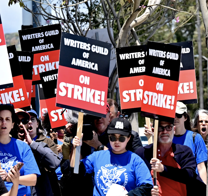 Support Striking Writers! | Demand Progress