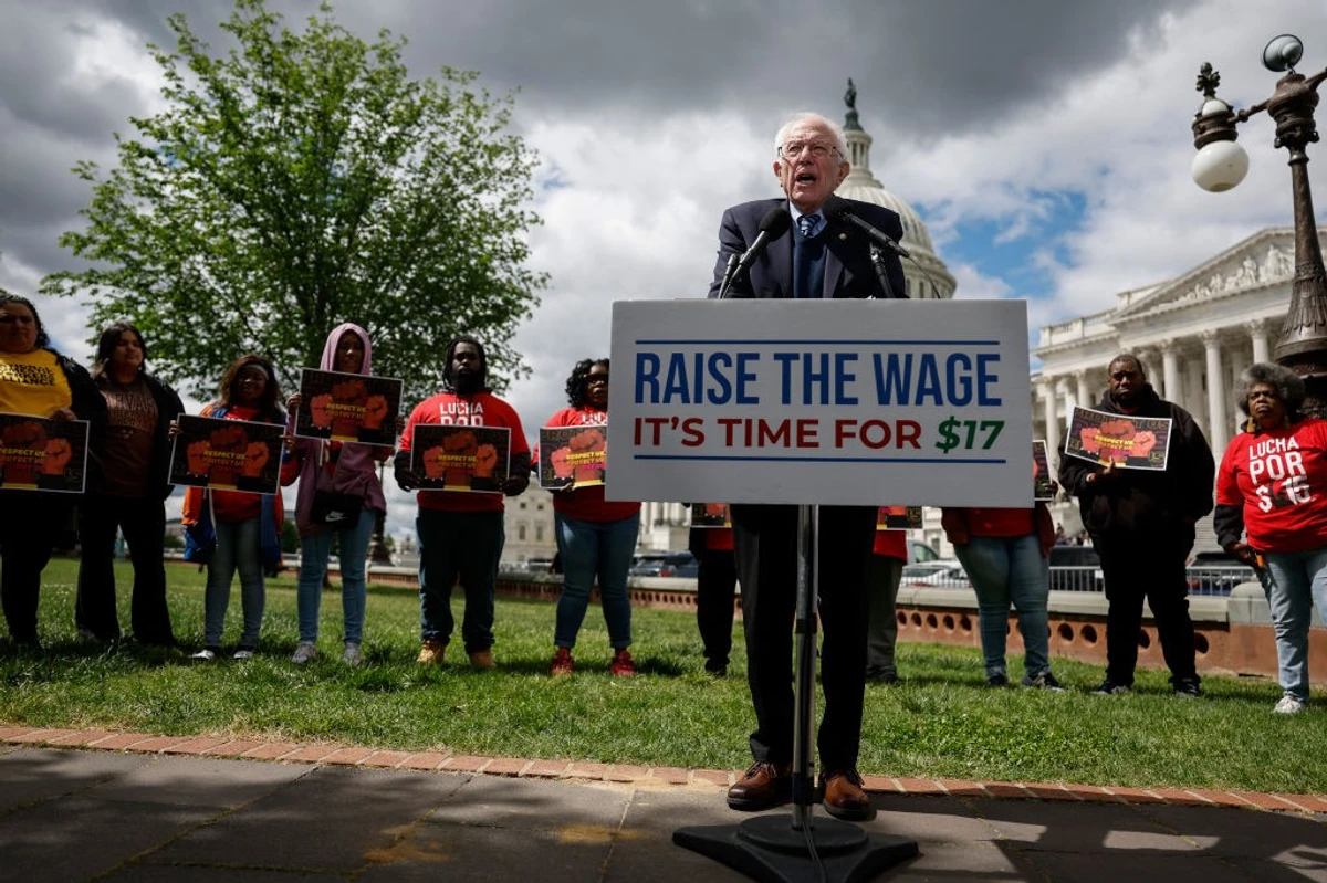 Pass the Raise the Wage Act and increase the minimum wage to $17 an ...