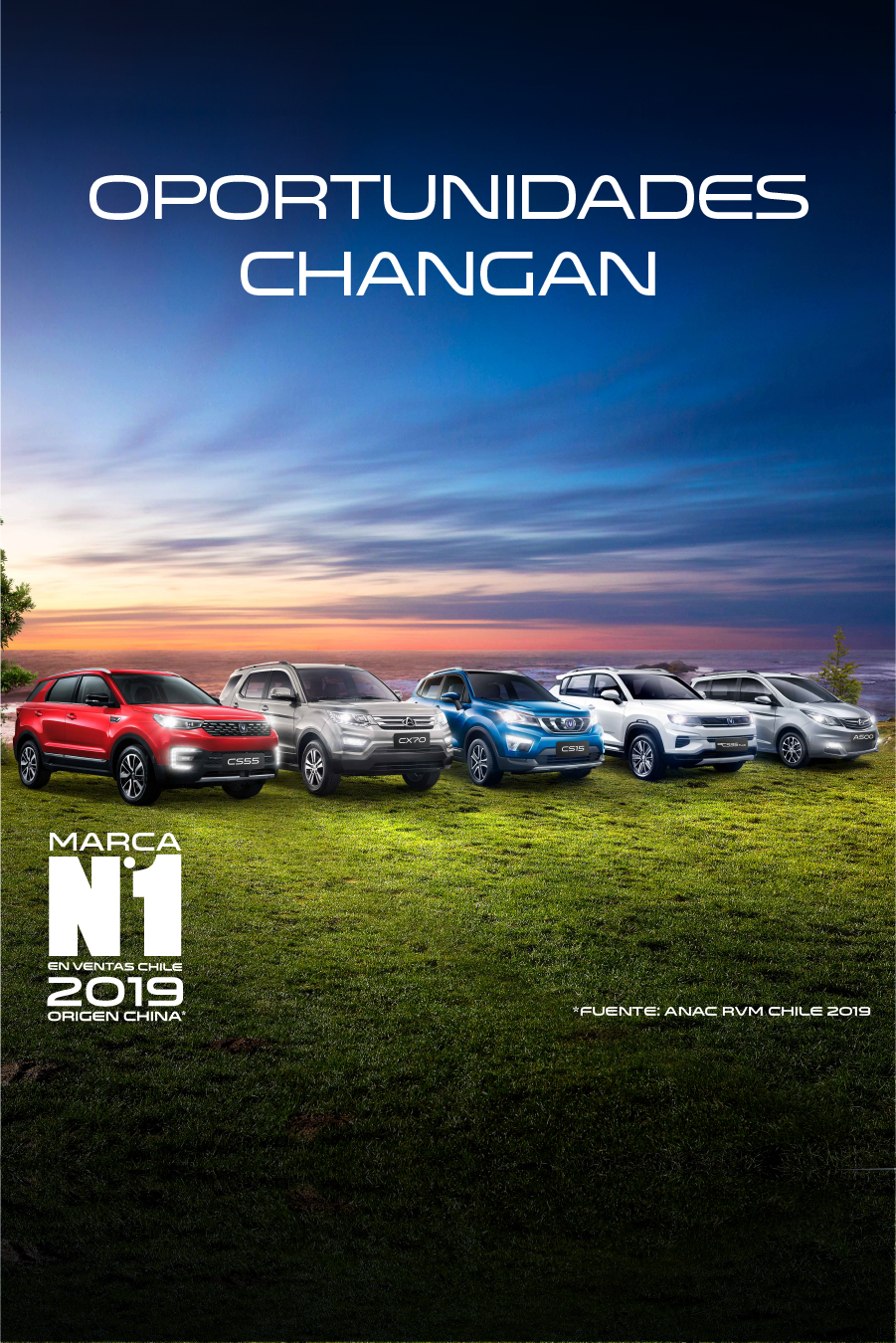 Changan Chile - Modelos CX70, CS35, CS15, CS55, CX70, A500, Vehículos ...