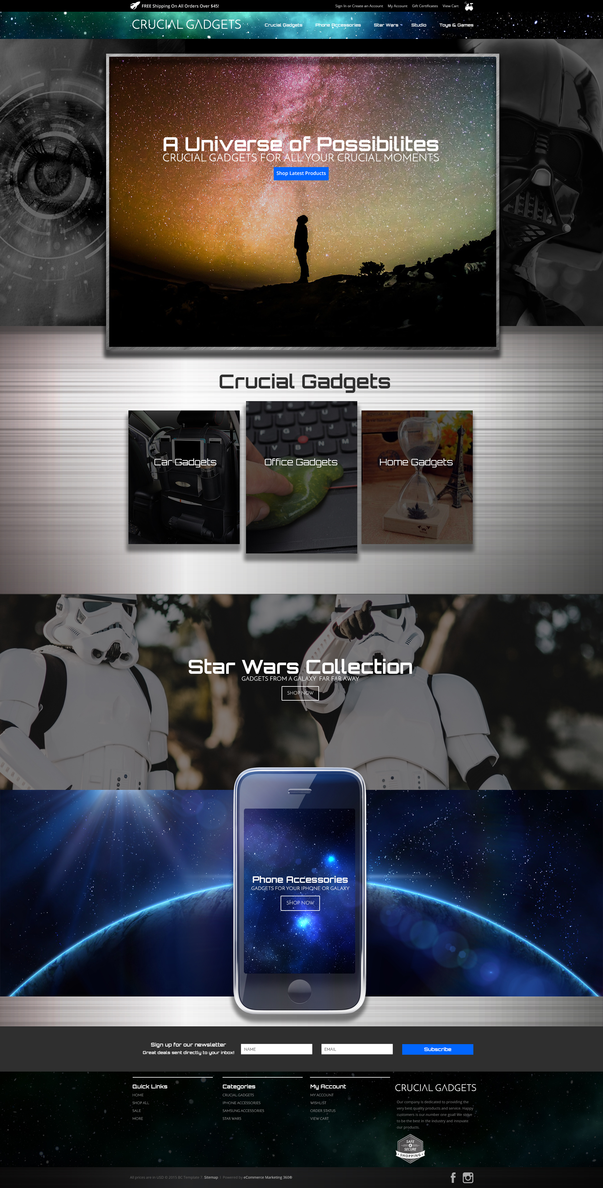 10 Excellent Ecommerce Website Design Template Examples for 2018 ...