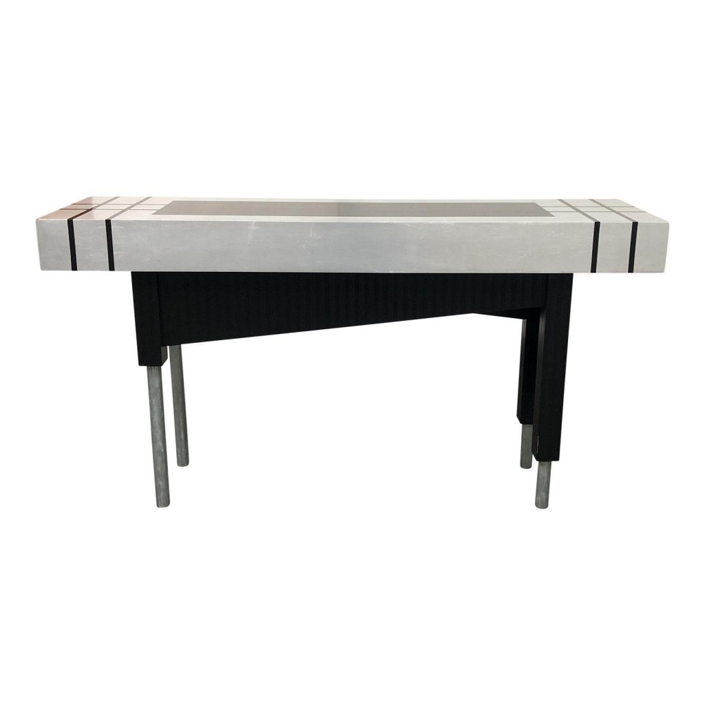 Signed Kesler & Mutrux Custom Console Table - Design Plus Gallery