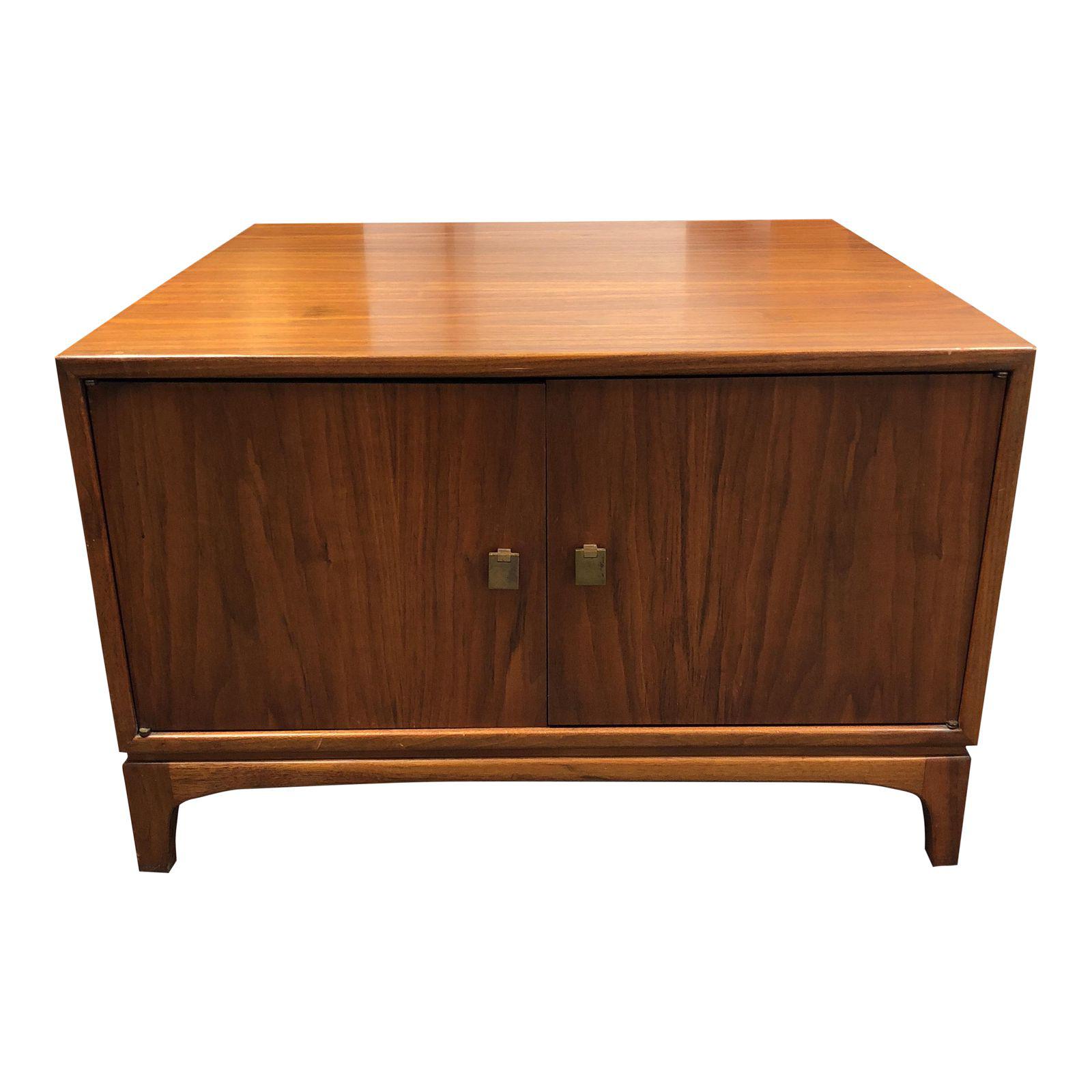 mid-century-modern-2-door-storage-side-table-6462-1 - Design Plus Gallery