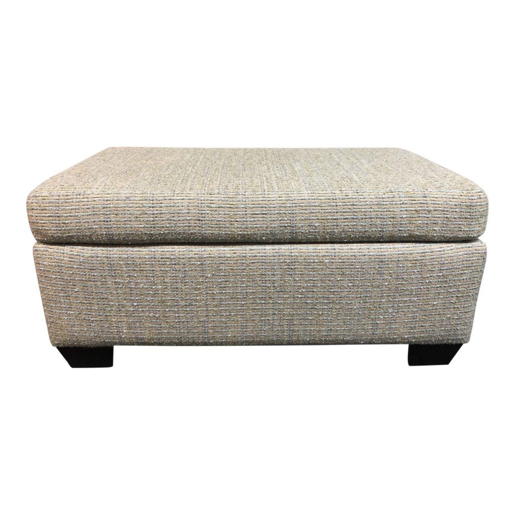Rectangular Upholstered Ottoman - Design Plus Gallery